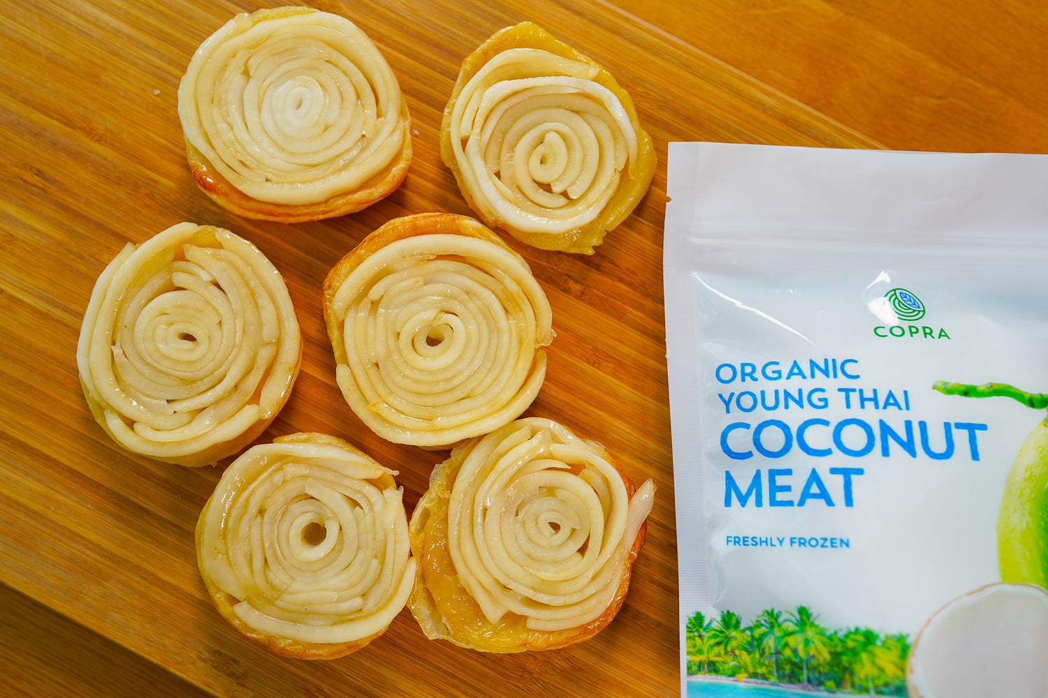 Upside Down Coconut Tart – Copra Coconuts