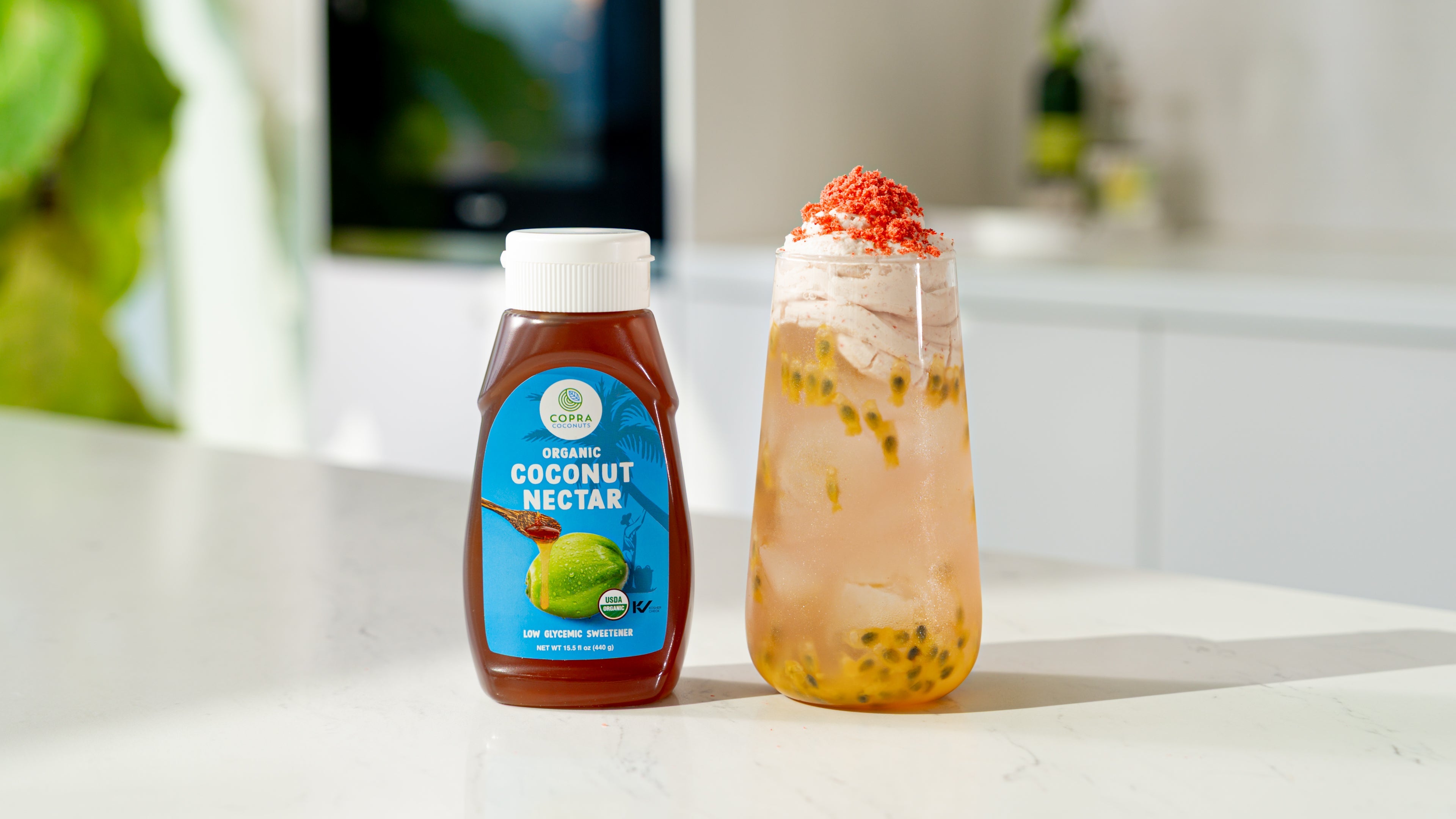 Passion Fruit Strawberry Cloud Coconut Water – Copra Coconuts